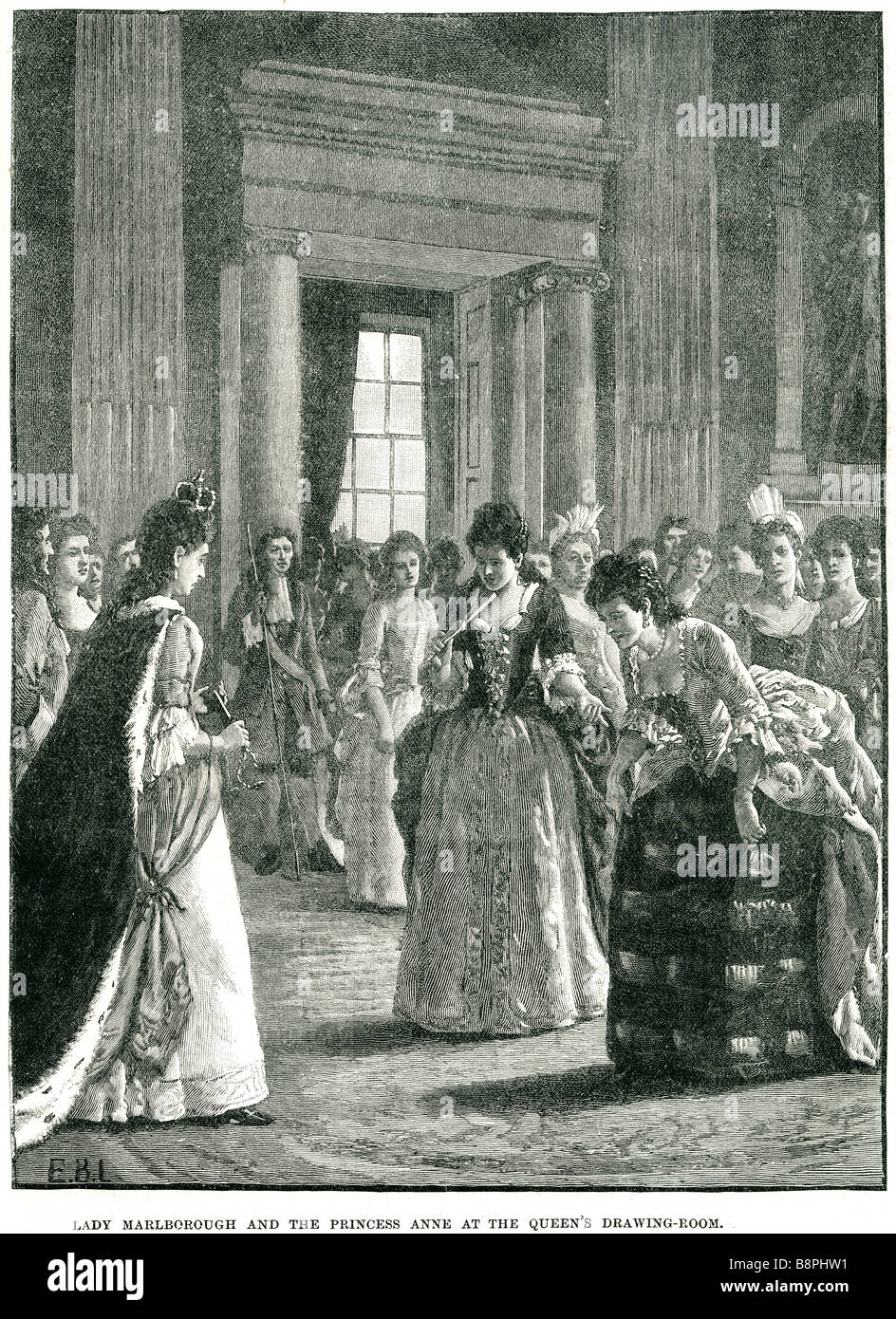 White drawing room portrait Cut Out Stock Images & Pictures - Alamy