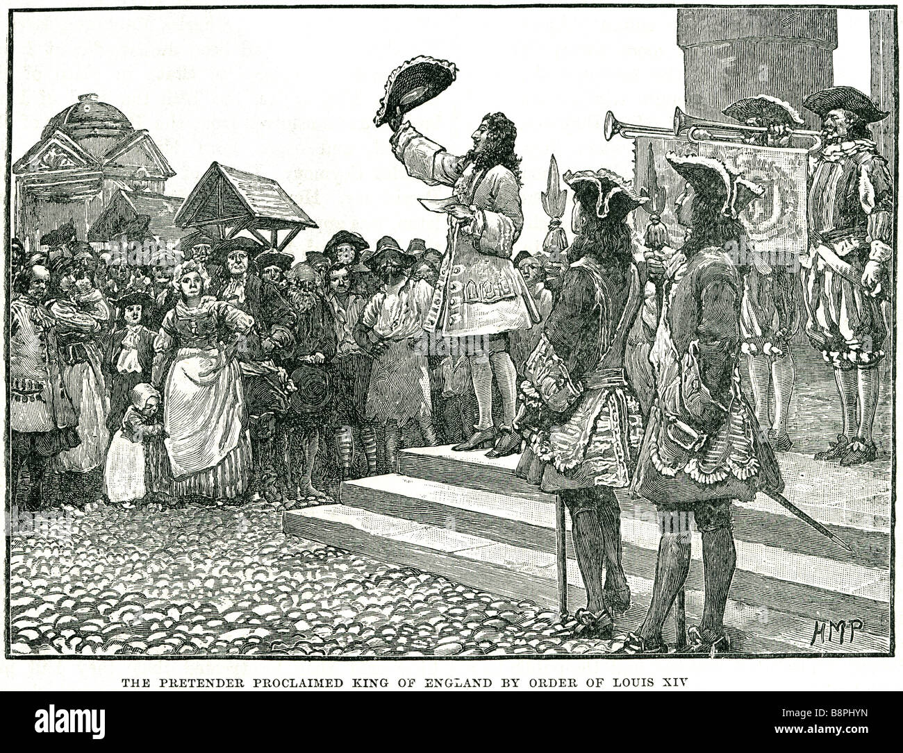 the pretender proclaimed king of england by order of louis XIV After ...
