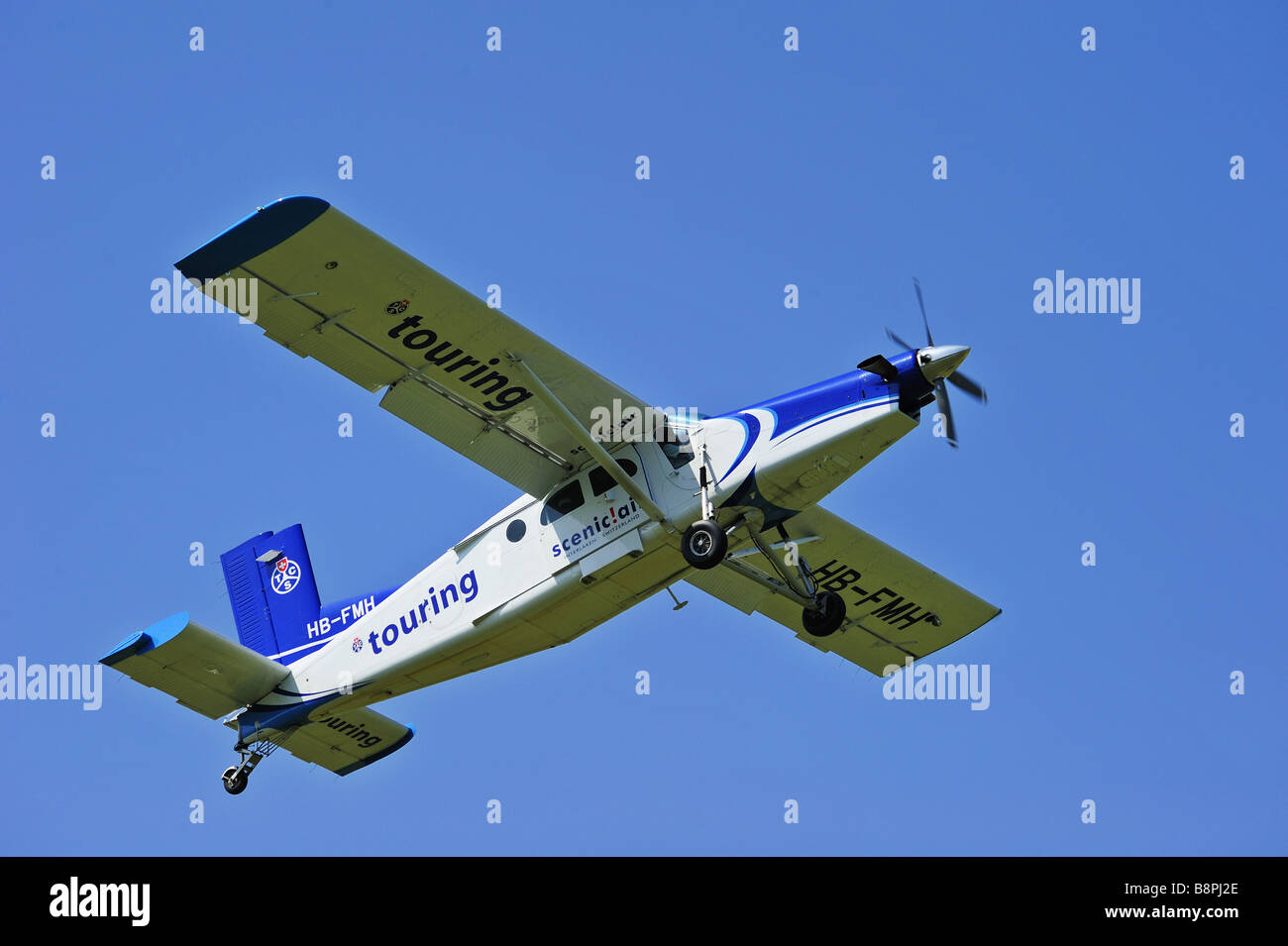 Pilatus PC6, the 'Pilatus' Porter' taking off Stock Photo - Alamy