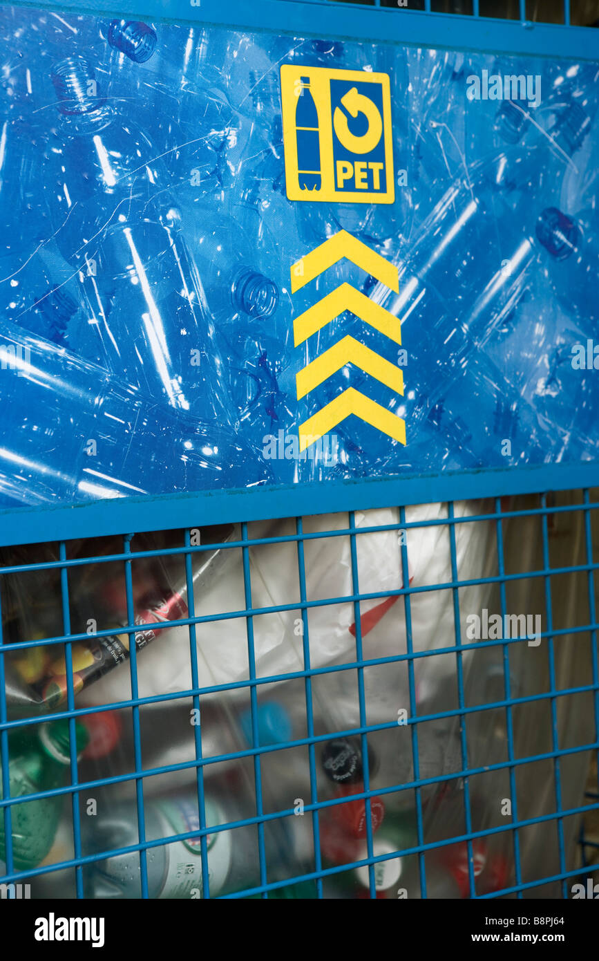 Plastic recycling symbols colour hi-res stock photography and images ...