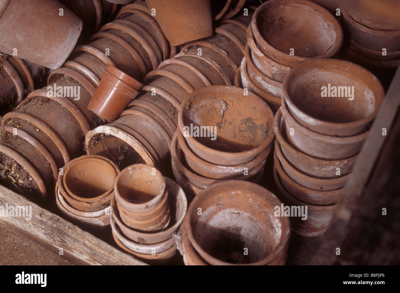 Plant pots various sizes hi-res stock photography and images - Alamy