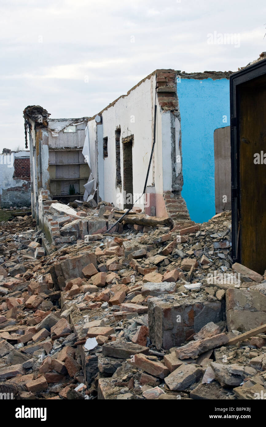 Wrecked house hi-res stock photography and images - Alamy
