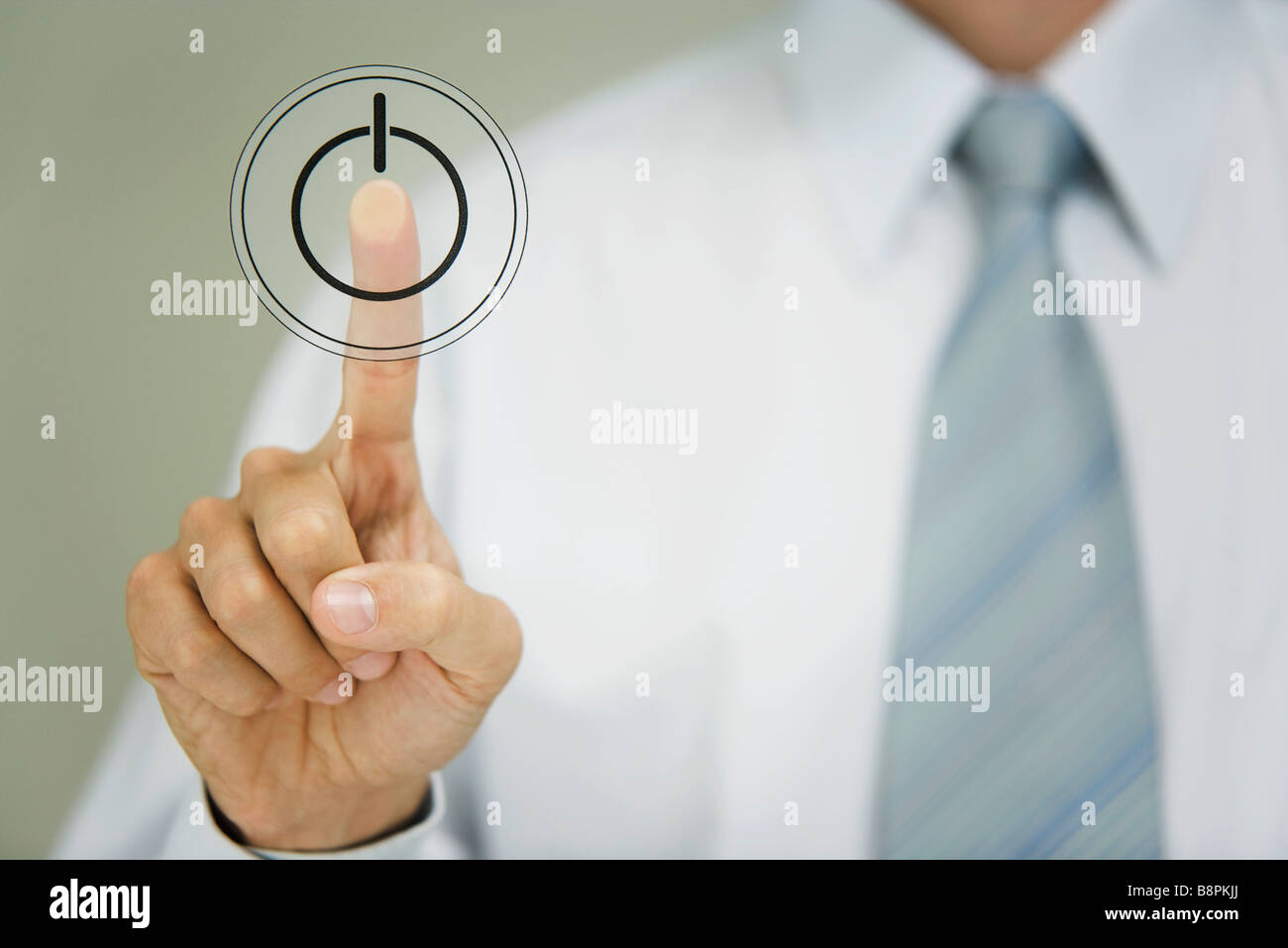 Man pressing power button Stock Photo - Alamy Man pressing power button Stock Photo - Alamy