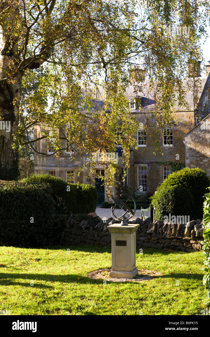 Adlestrop House in the Cotswold village of Adlestrop, Gloucestershire ...