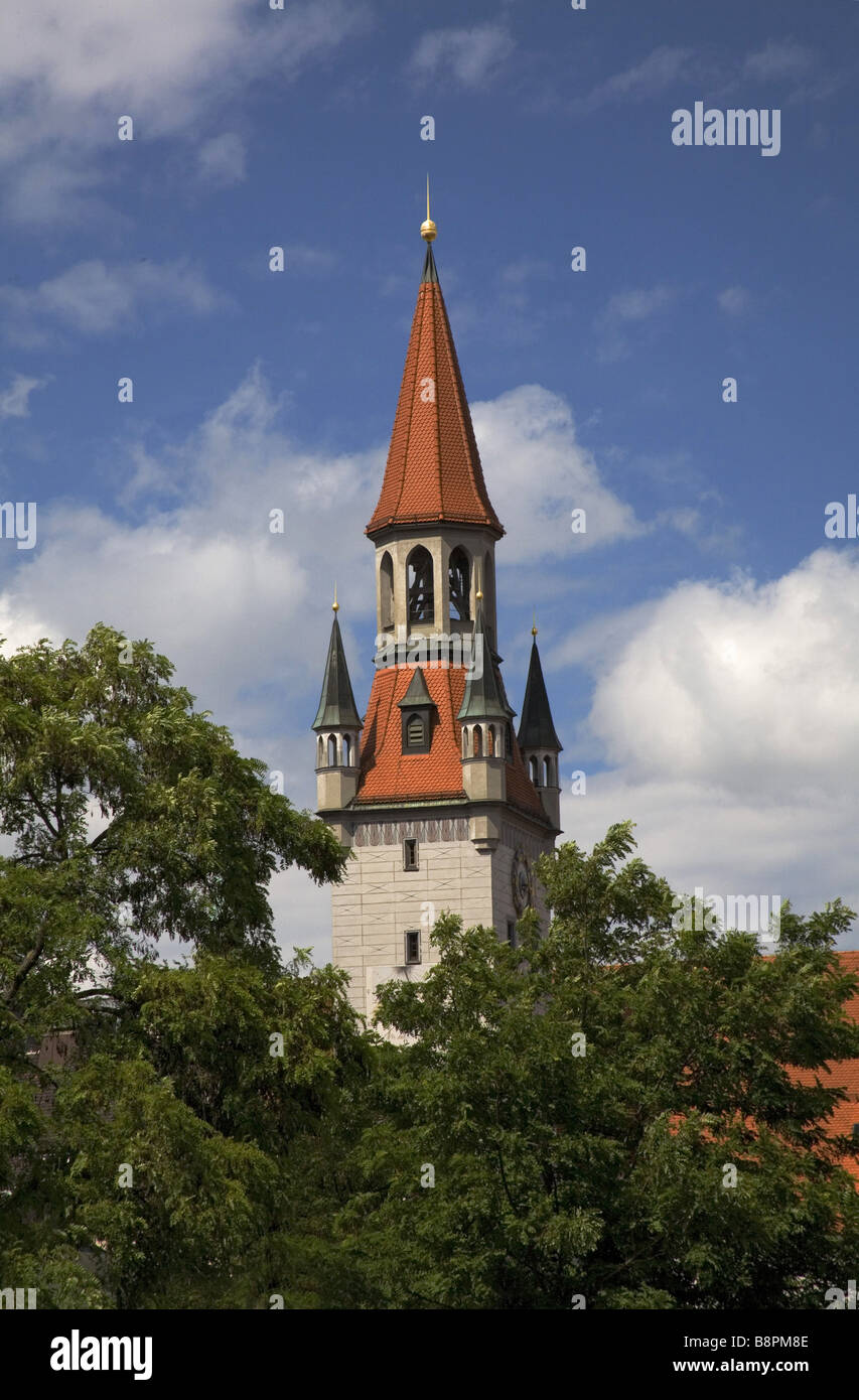 old town hall, Germany, Bavaria, Muenchen Stock Photo - Alamy