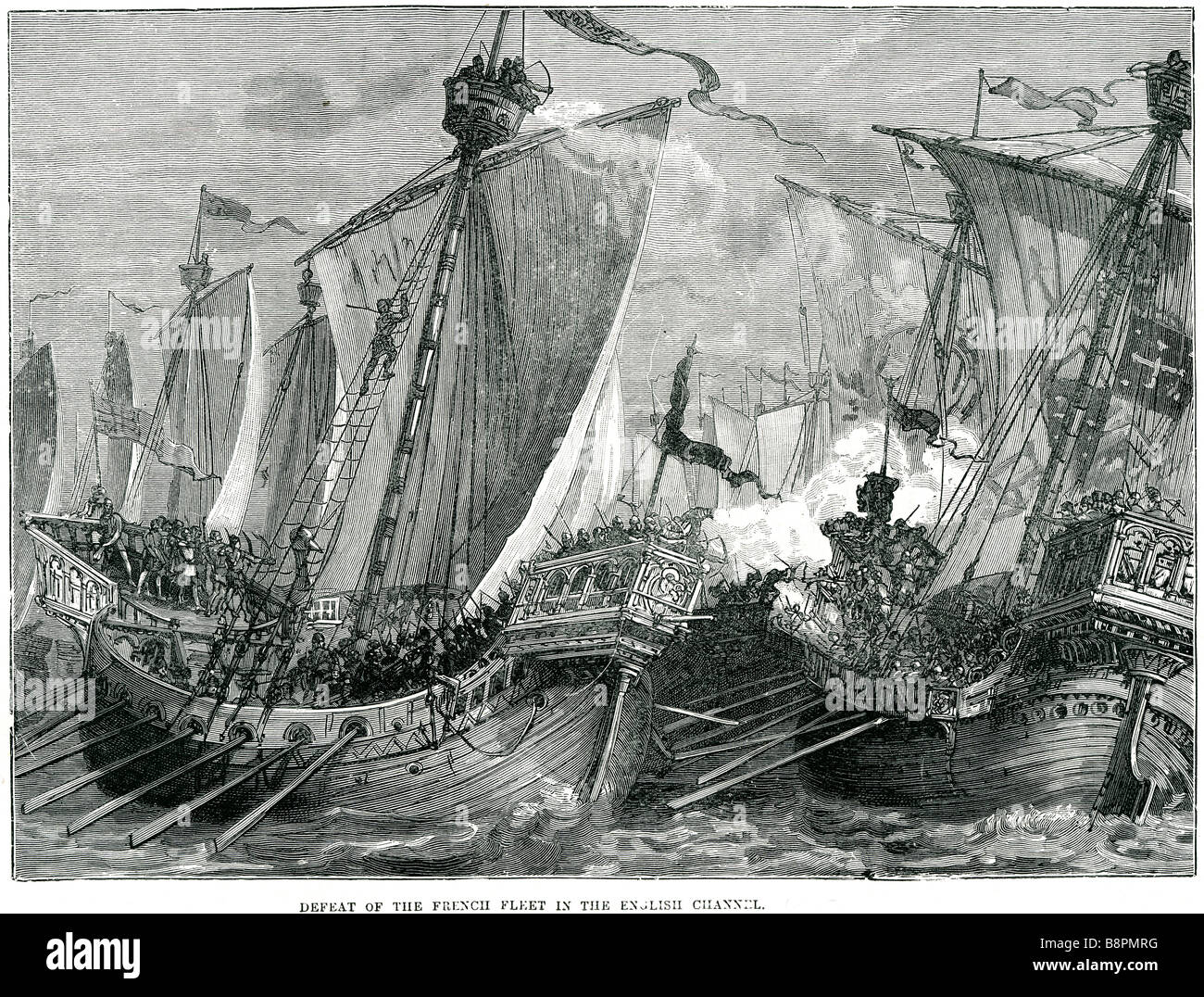the dedeat of the french fleet in the english channel The English ...