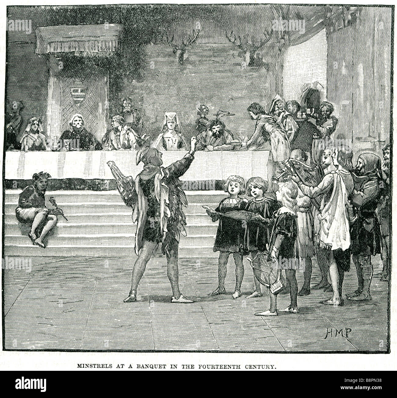 Black white minstrels hi-res stock photography and images - Alamy