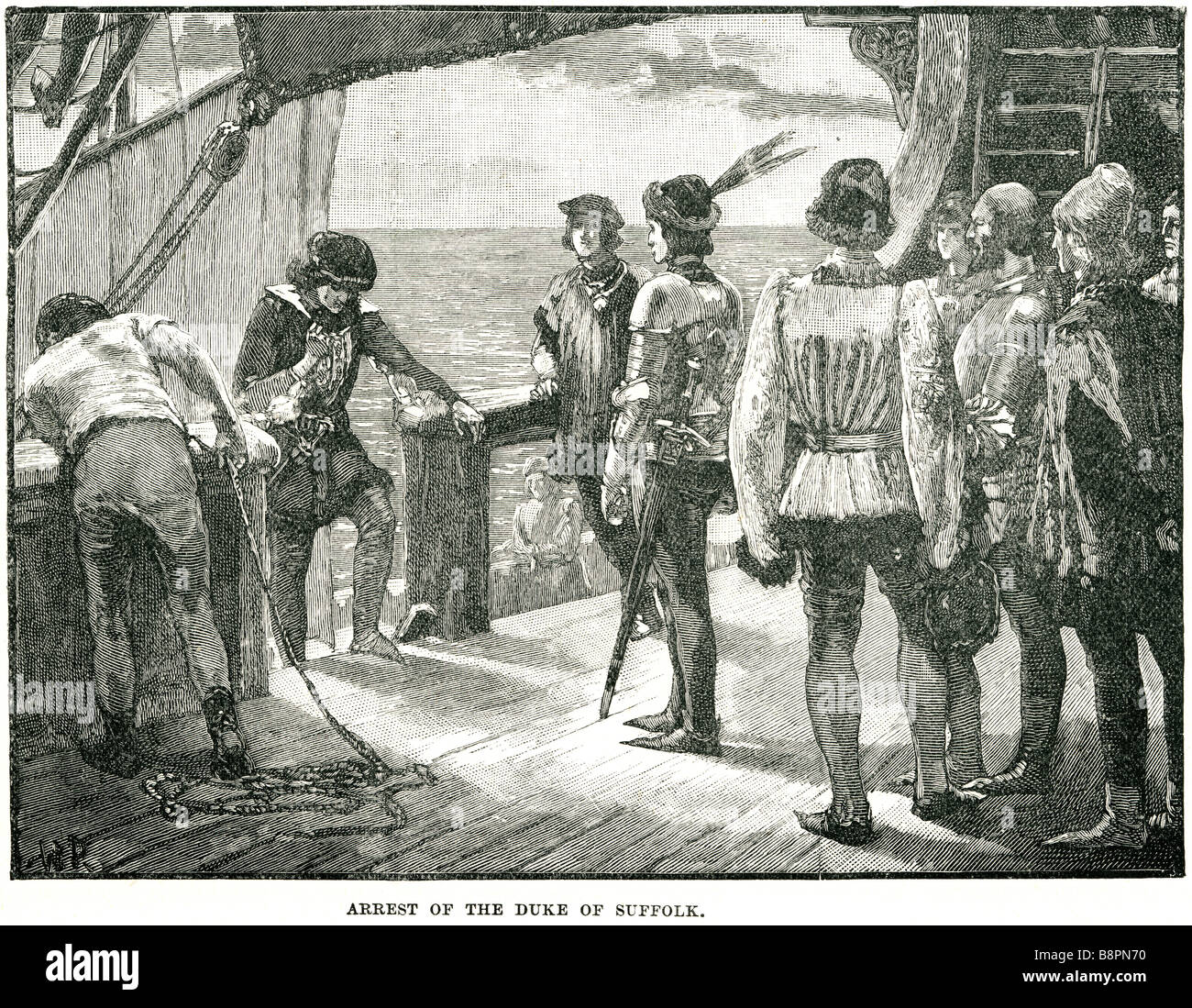 arrest of the duke of suffolk Sir John de la Pole, 2nd Duke of Suffolk ...