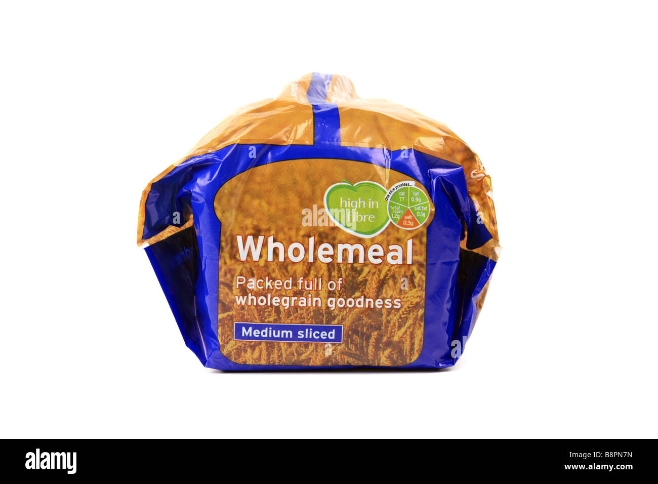 Loaf of bread wrapper Cut Out Stock Images & Pictures - Alamy