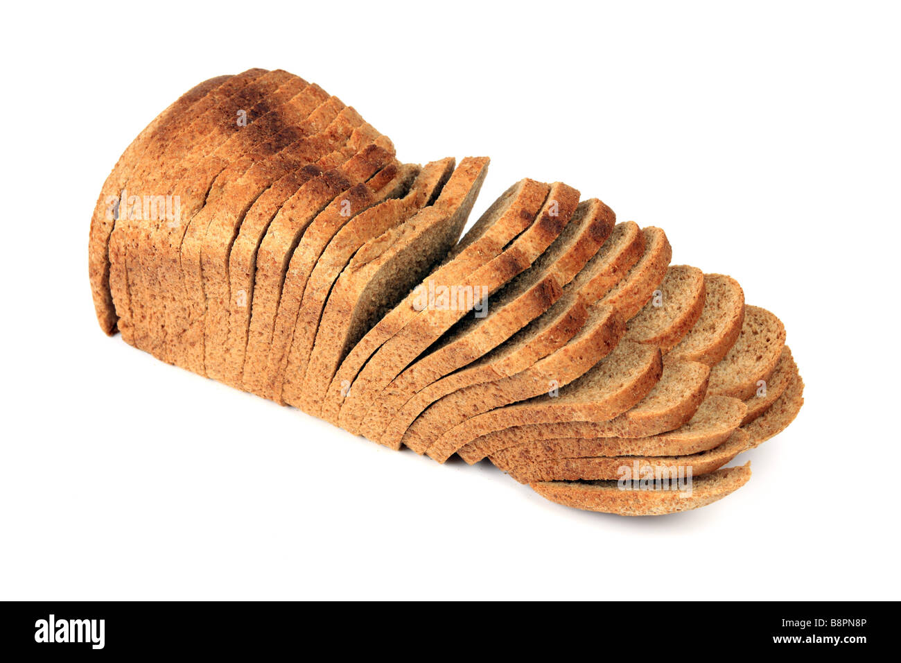 Still life with a loaf of bread Cut Out Stock Images & Pictures - Alamy