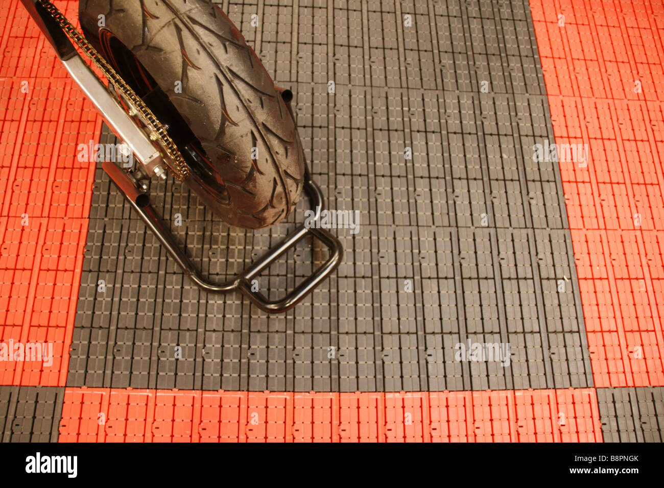 close up of tyre tire grip on motorbike at motor show Stock Photo - Alamy
