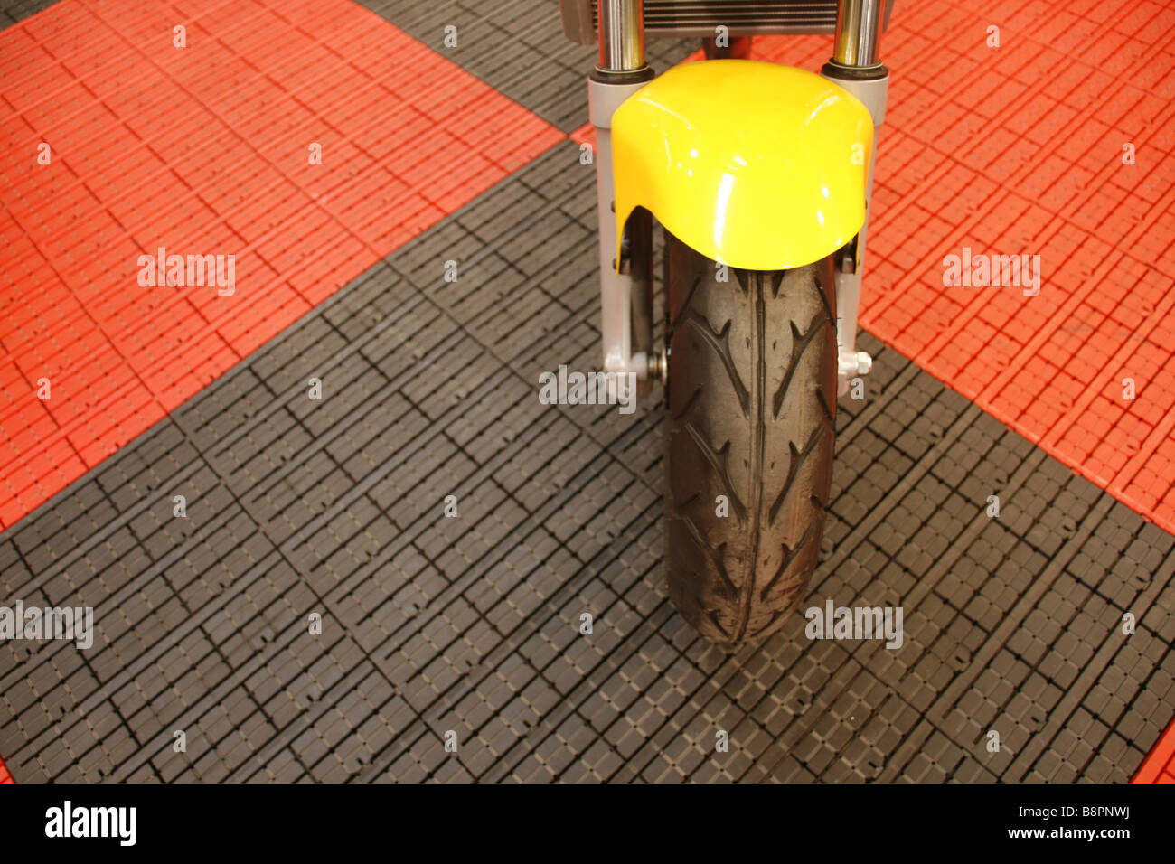 close up of tyre tire grip on motorbike at motor show Stock Photo - Alamy