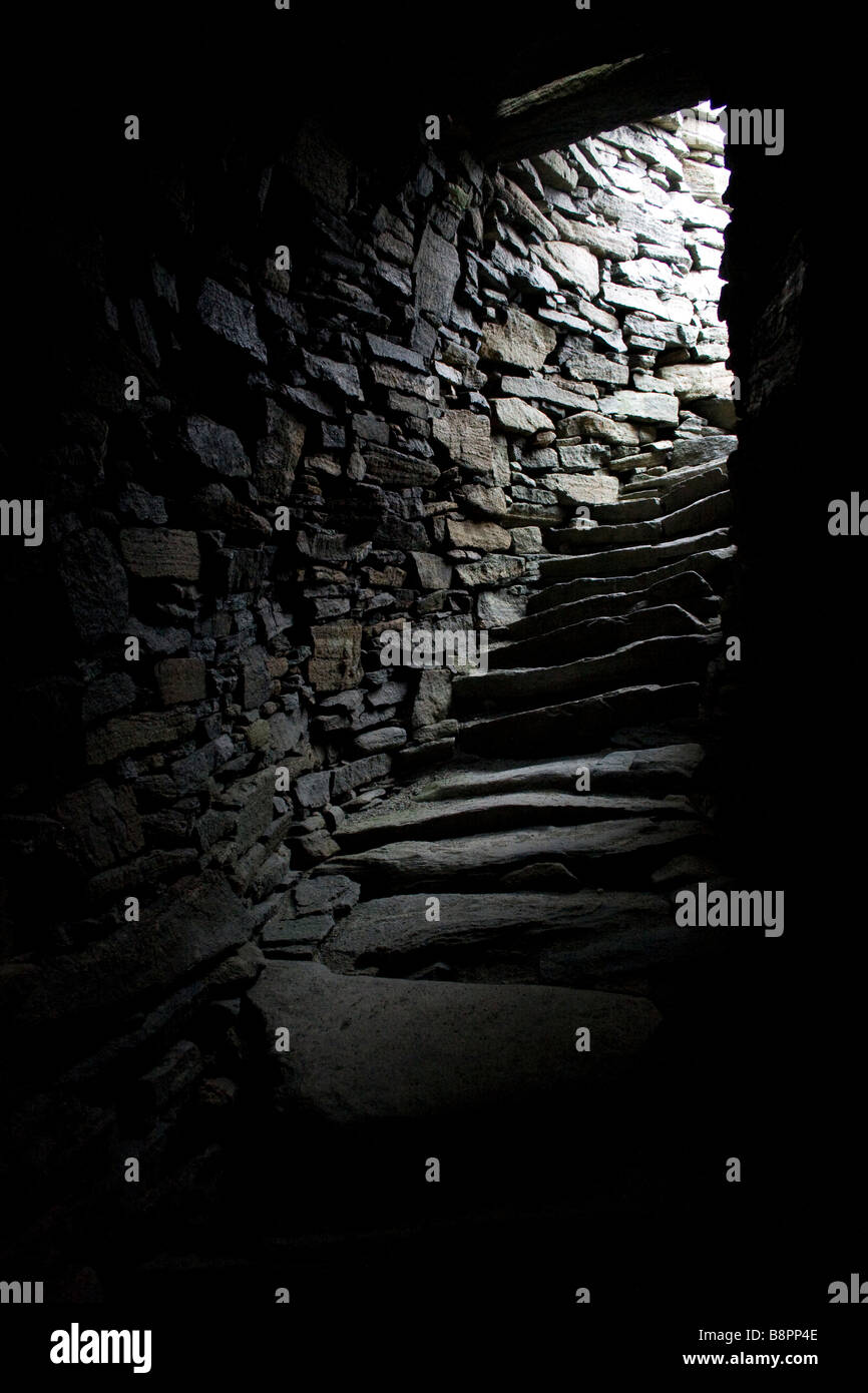 Medieval stone stairs hi-res stock photography and images - Alamy