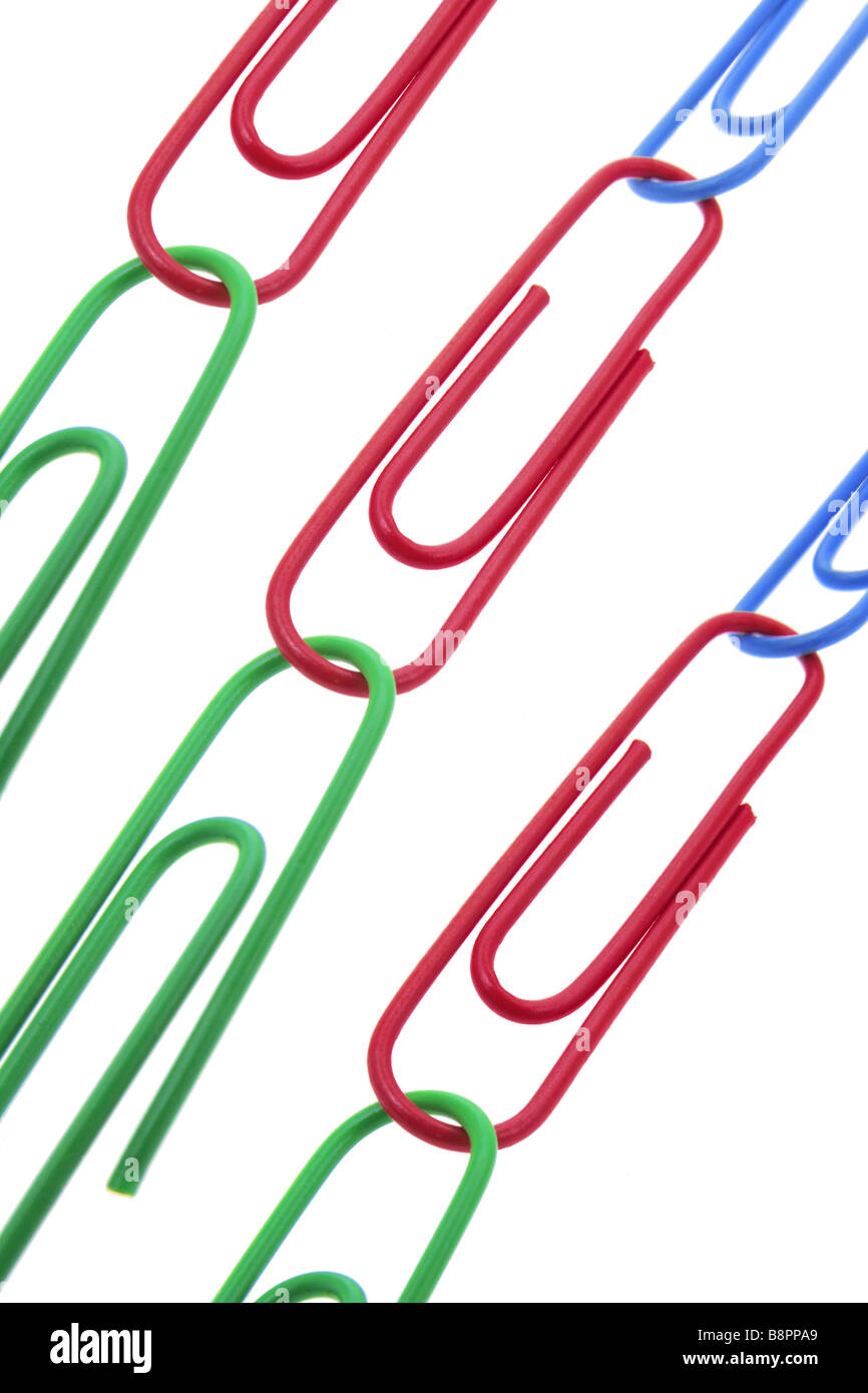 Colourful paper chains hi-res stock photography and images - Alamy