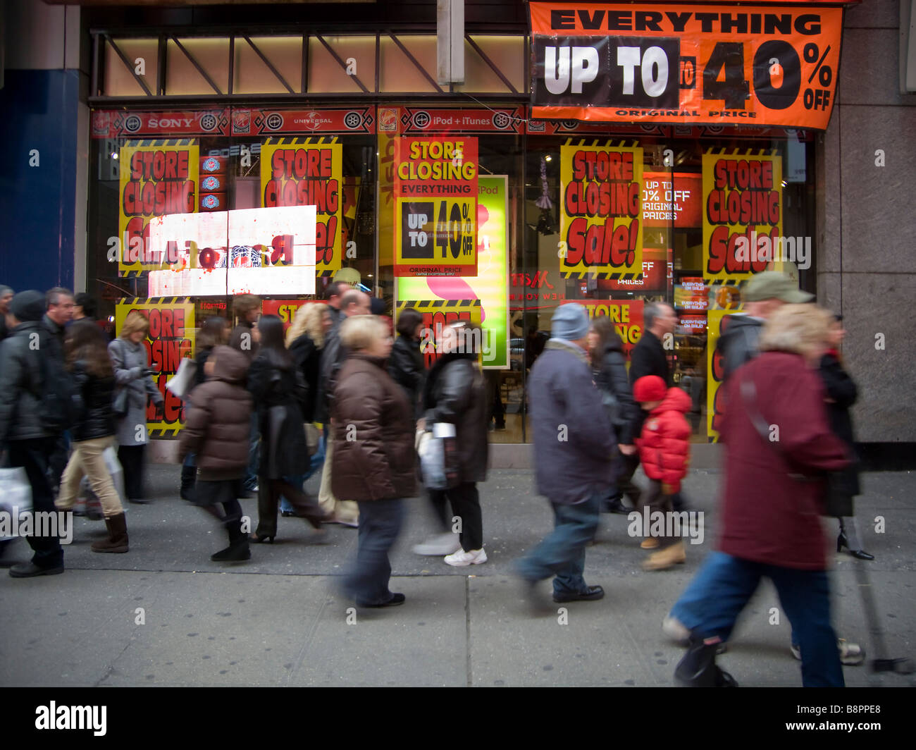 Virgin megastore times square hi-res stock photography and images - Alamy