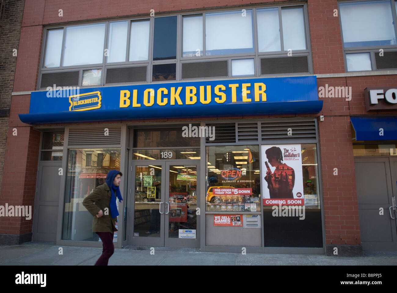 A Blockbuster Video store in the New York neighborhood of Chelsea Stock ...