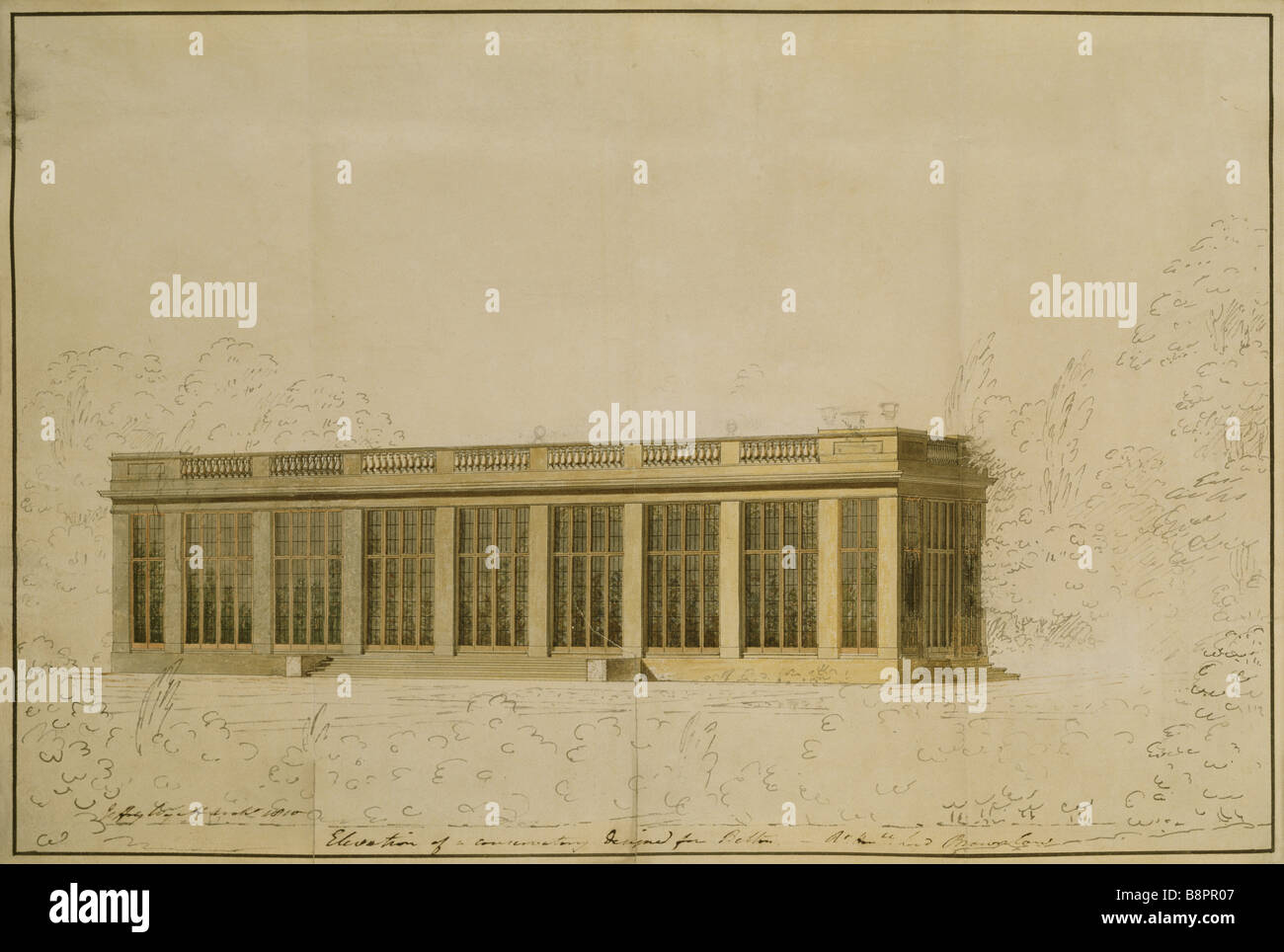 Georgian architectural drawings hi-res stock photography and images - Alamy