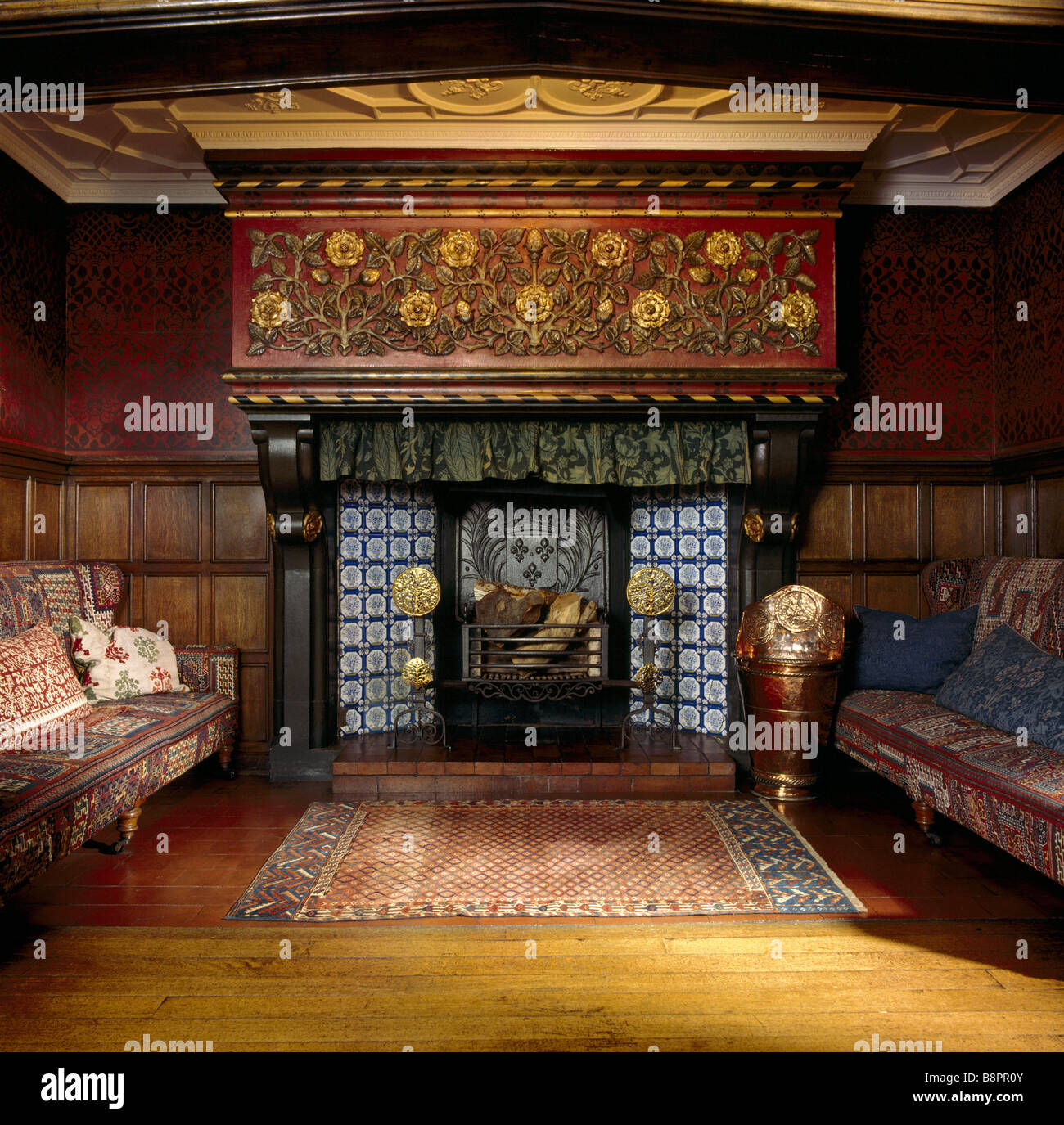 Wightwick manor interior hi-res stock photography and images - Alamy