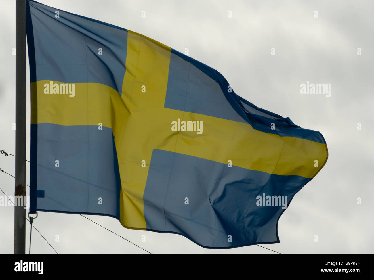 Swedish national flags hi-res stock photography and images - Alamy