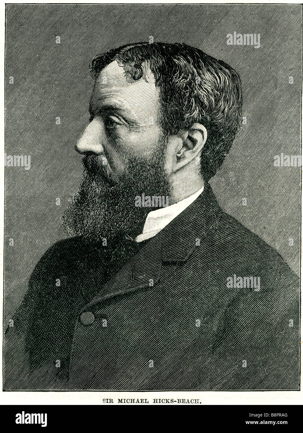 Known as sir michael hicks beach hi-res stock photography and images ...