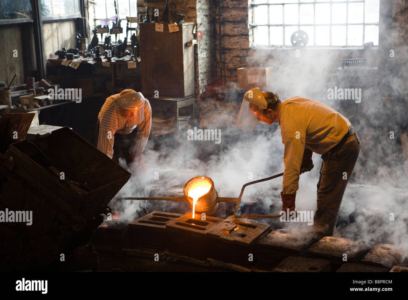 Iron Foundry Victorian High Resolution Stock Photography and Images - Alamy
