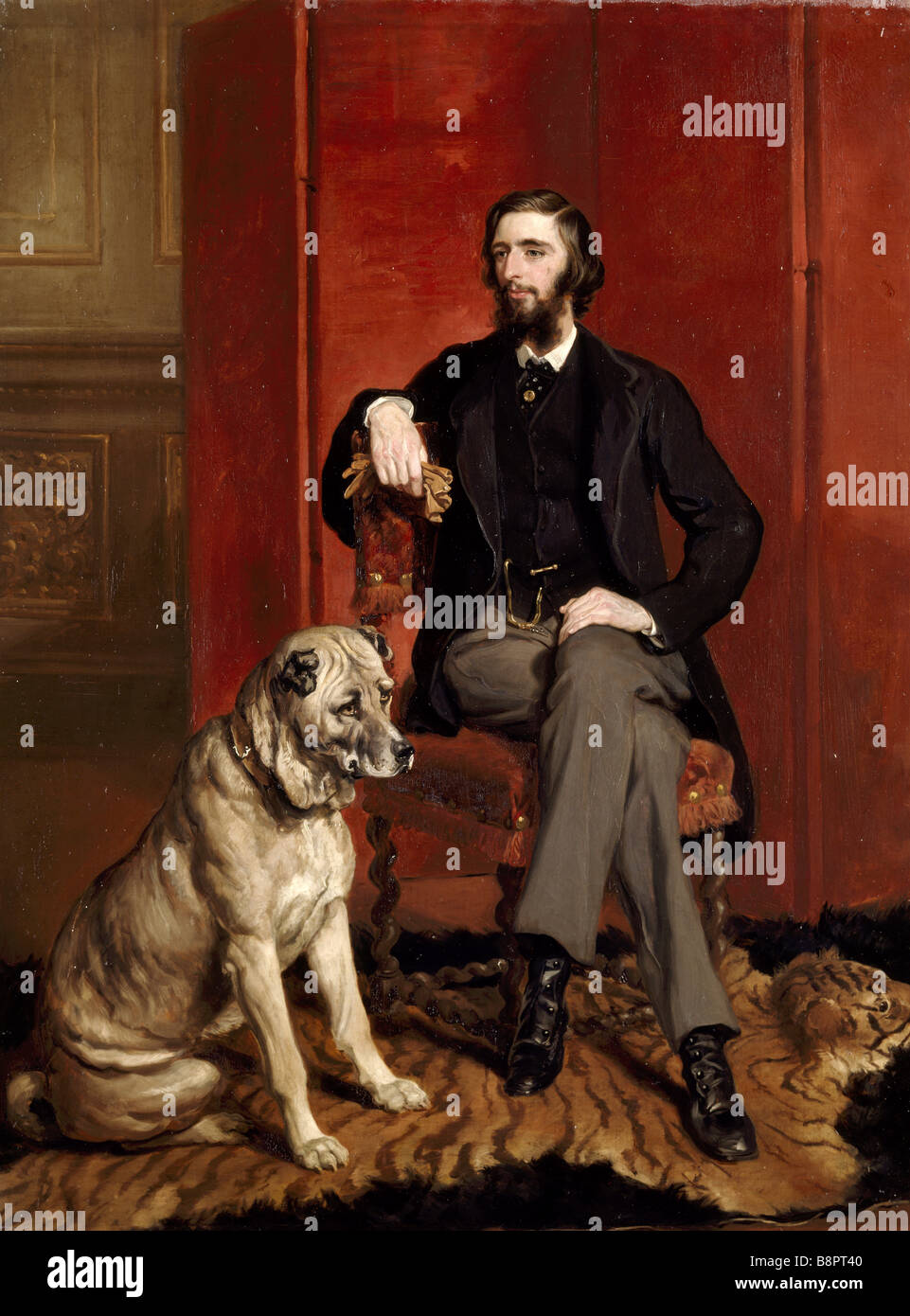 Belton house dog hi-res stock photography and images - Alamy