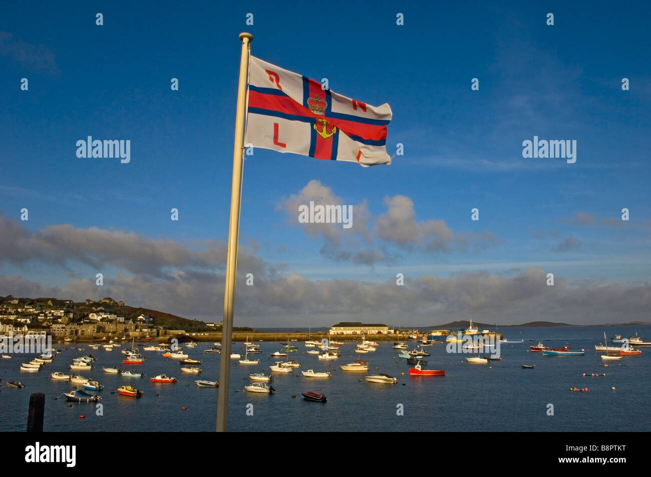 Flag of the isles of scilly hi-res stock photography and images - Alamy