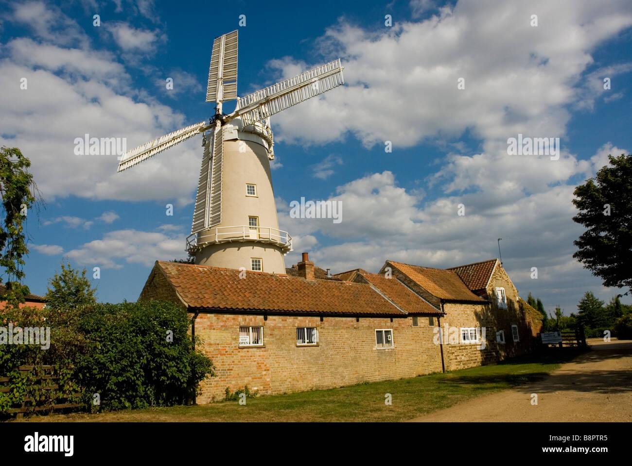 Denver Windmill Norfolk Stock Photo - Alamy
