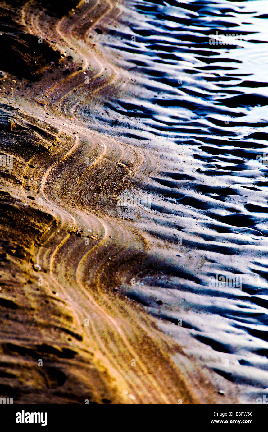 Sand ripple beach hi-res stock photography and images - Alamy