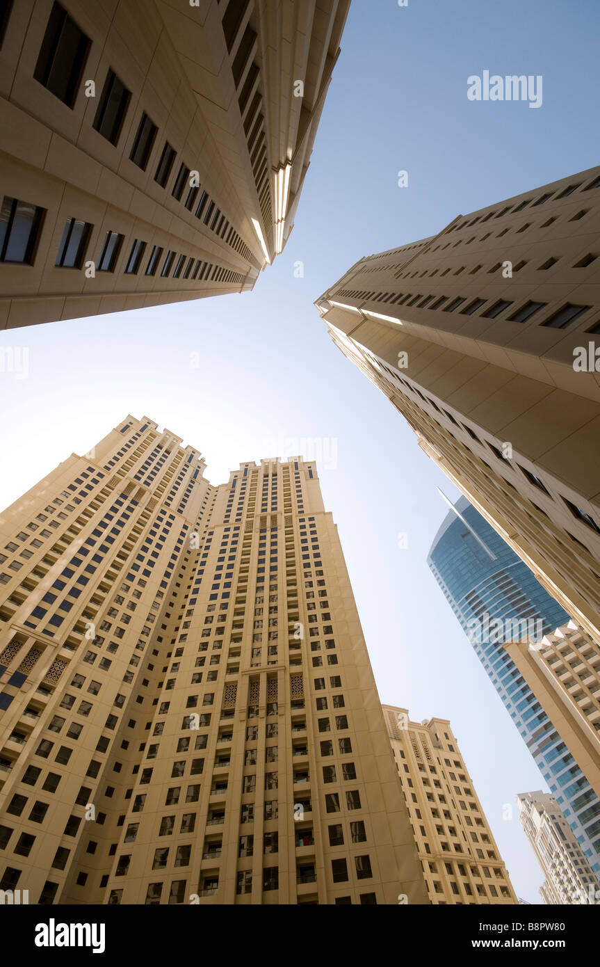 Dubai tall buildings hi-res stock photography and images - Alamy