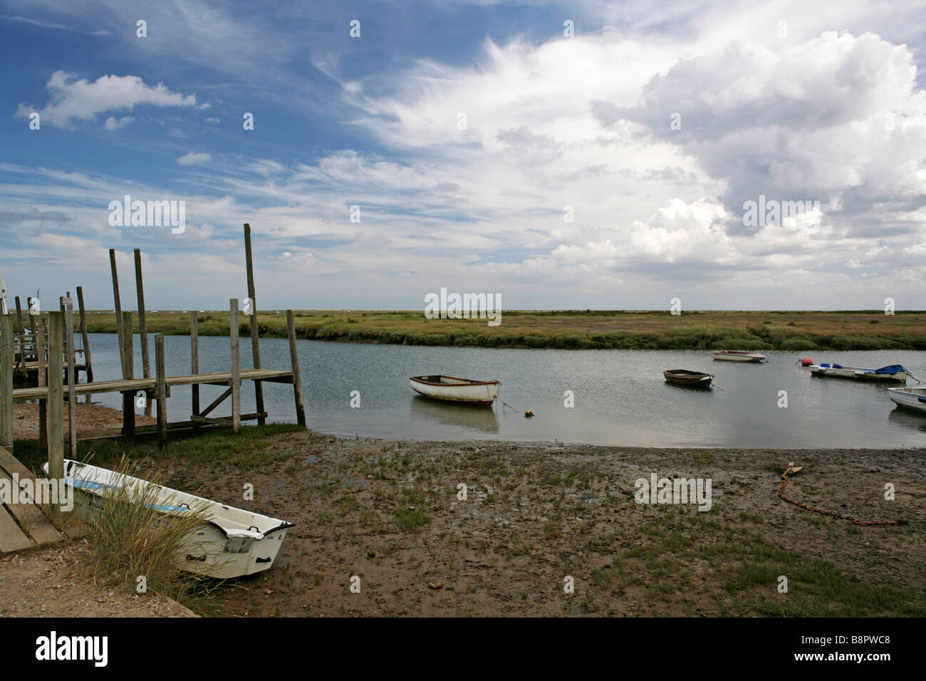 Brancaster Staithe North Norfolk UK Stock Photo - Alamy