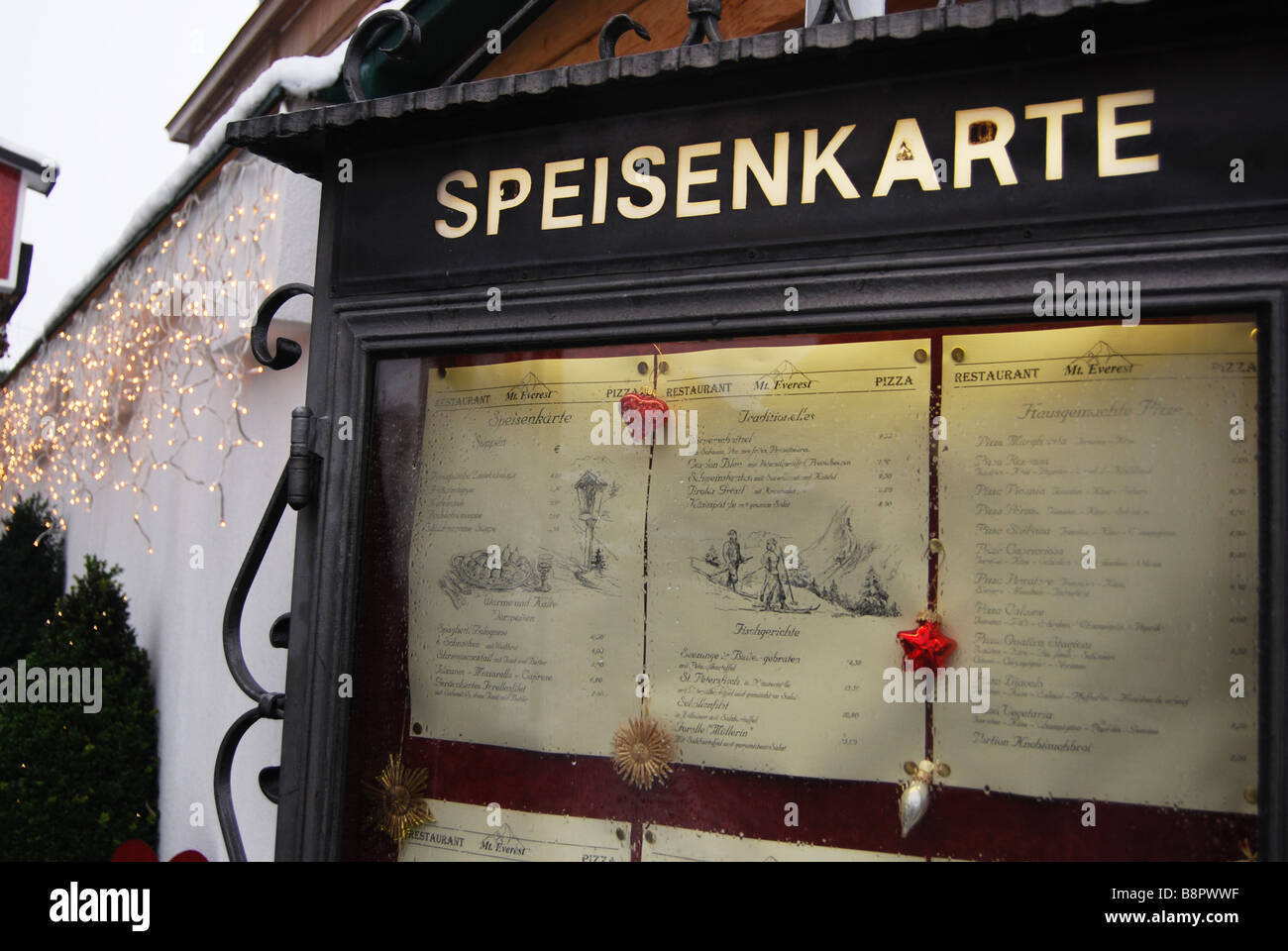 Menu recommendation hi-res stock photography and images - Alamy