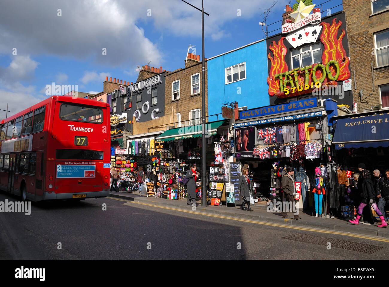 Camden Town High Street London Stock Photo - Alamy