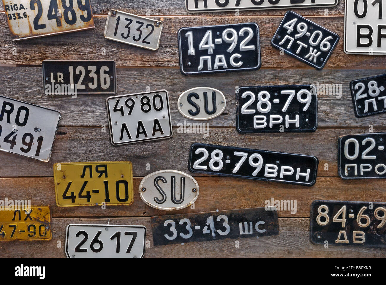 Numberplates hi-res stock photography and images - Alamy