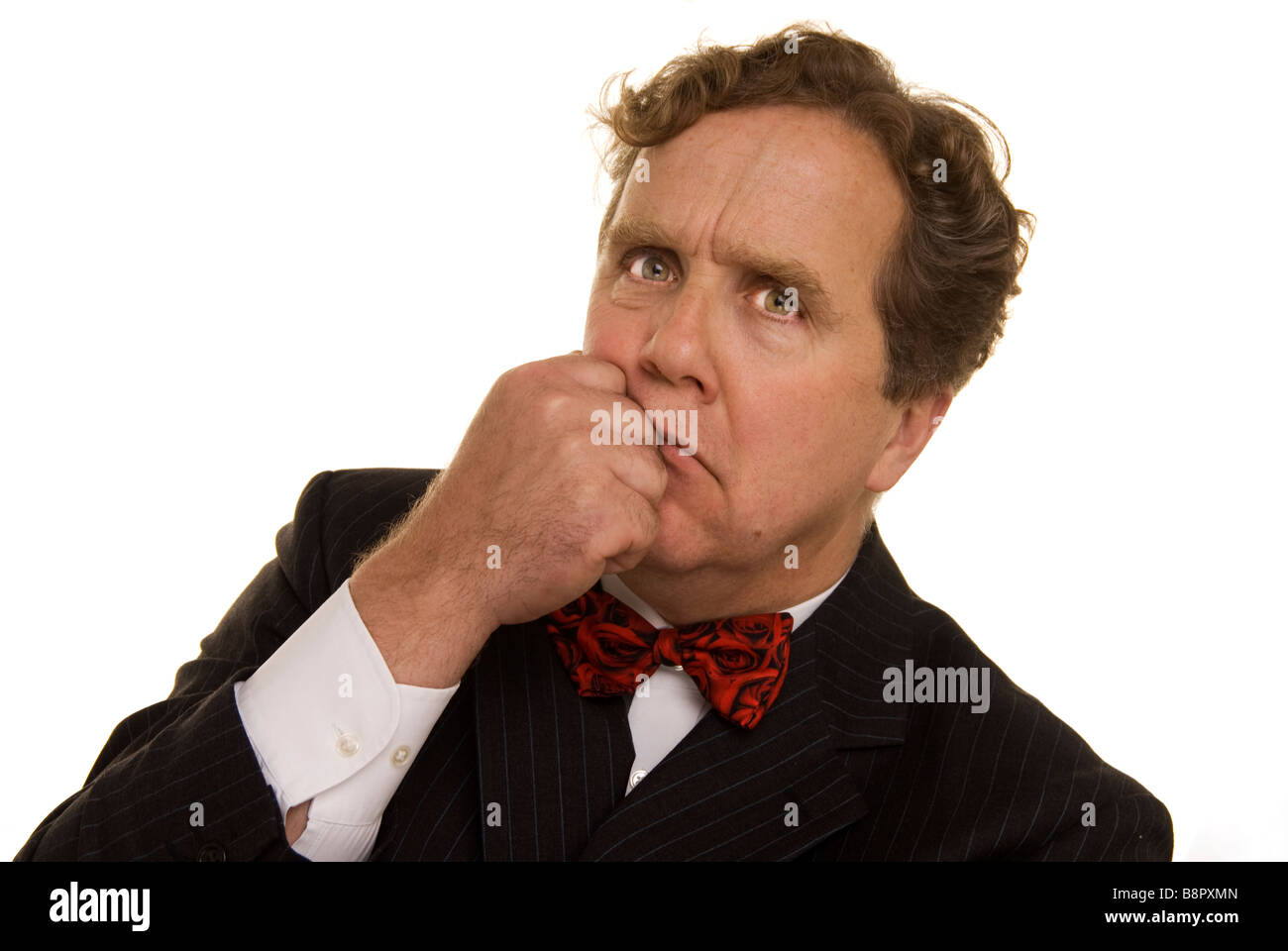 Concerned investor hi-res stock photography and images - Alamy