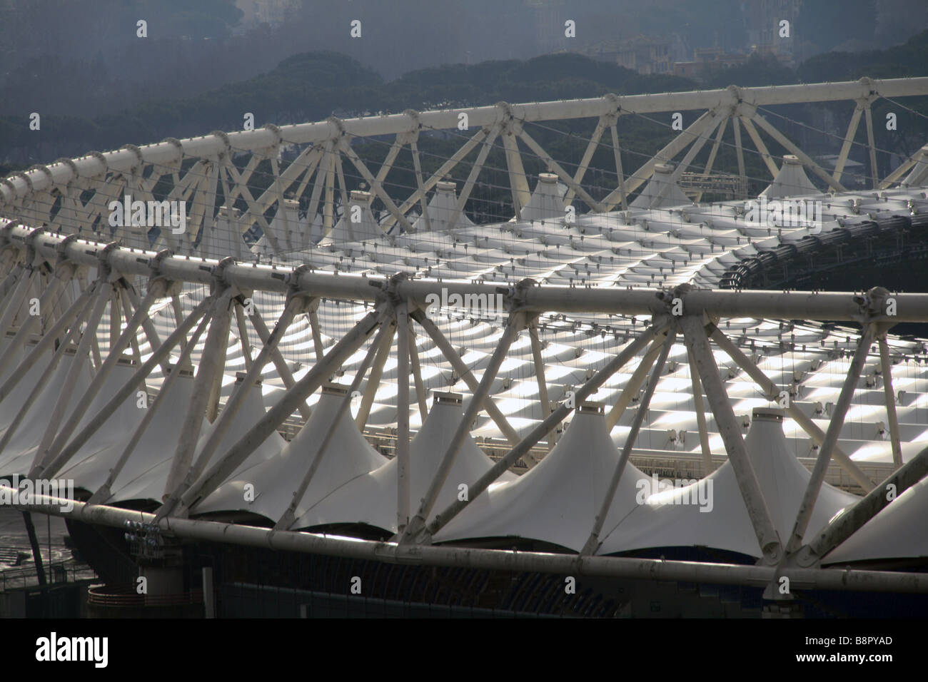 Roma football stadium aerial hi-res stock photography and images - Alamy