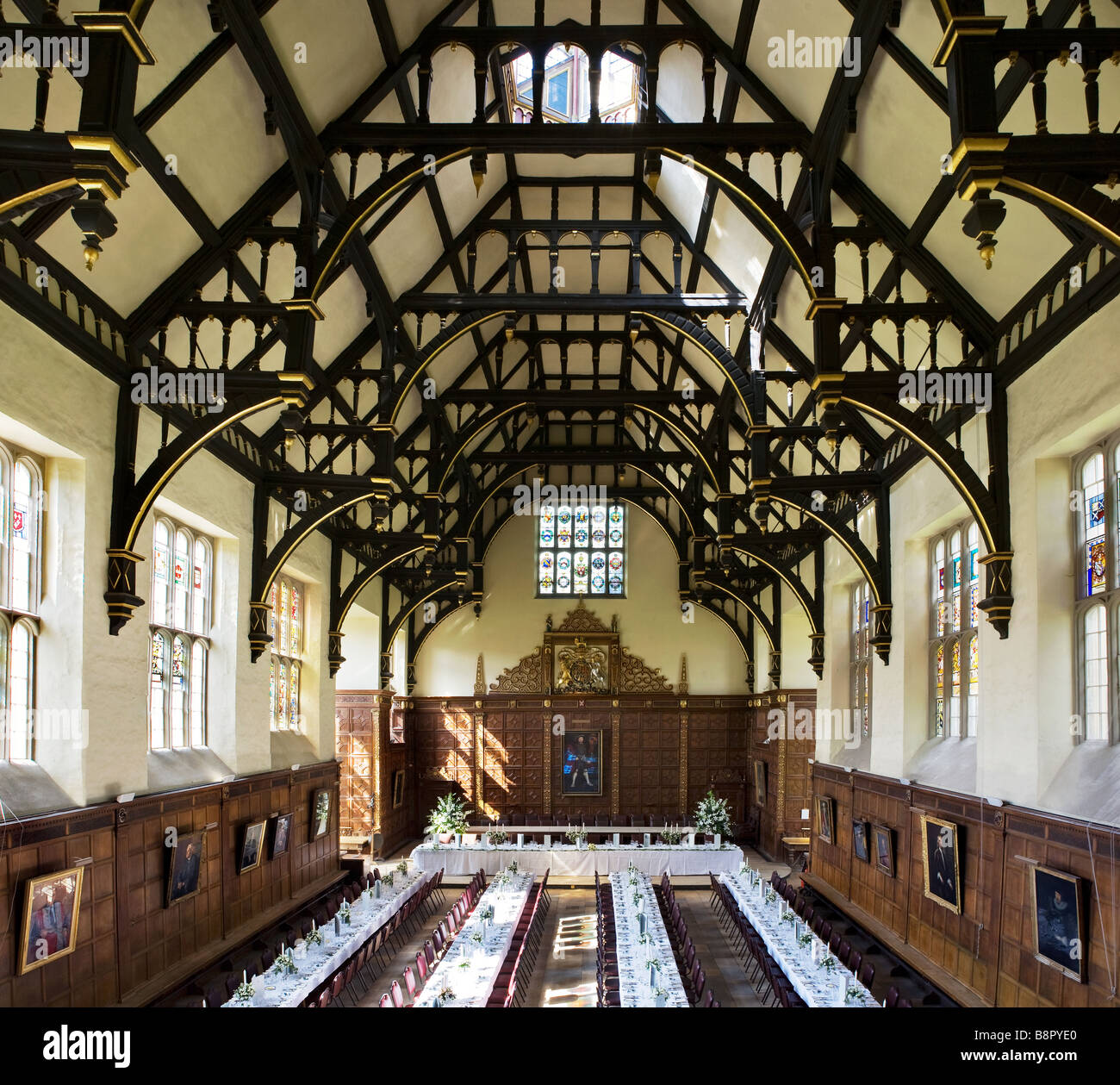 Trinity college cambridge eating hi-res stock photography and images ...