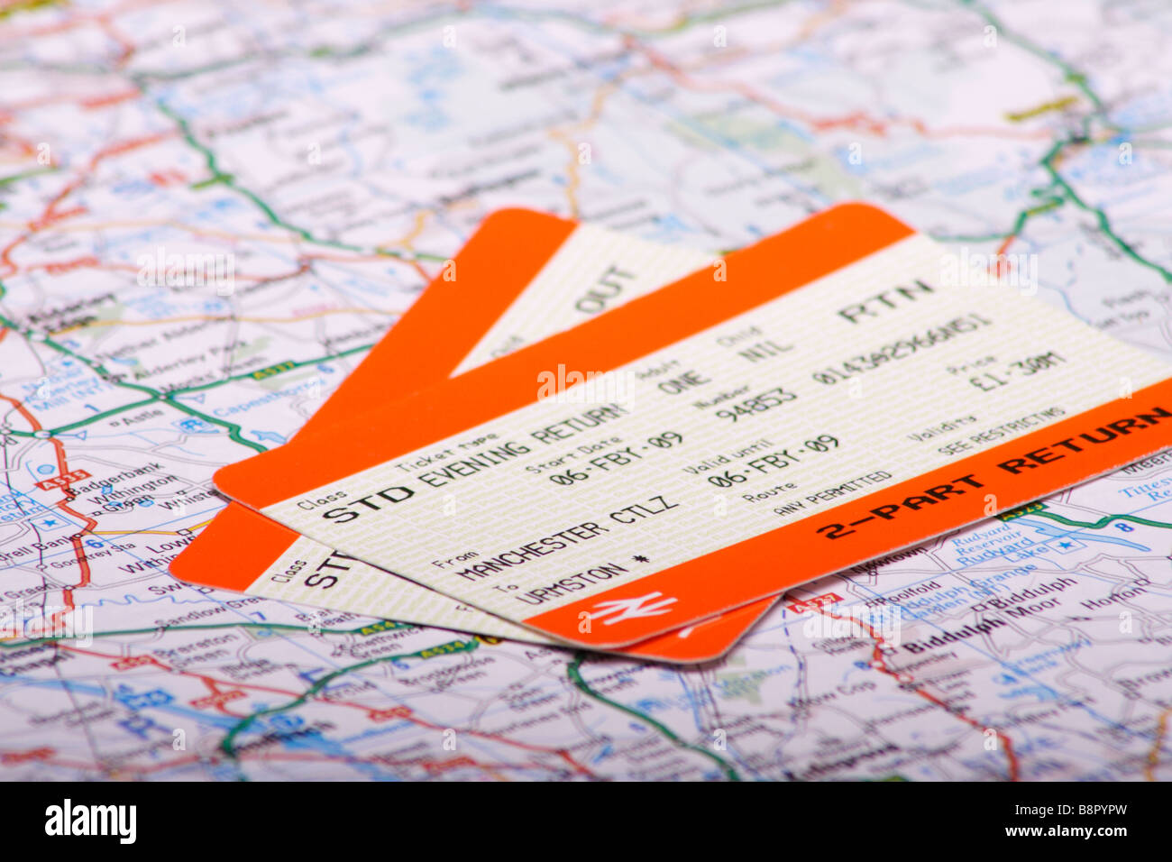 Train ticket uk hi-res stock photography and images - Alamy
