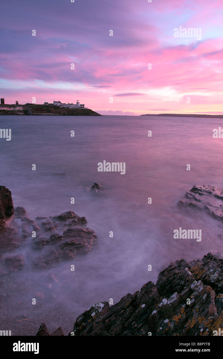 Roches Point at Sunset Stock Photo - Alamy