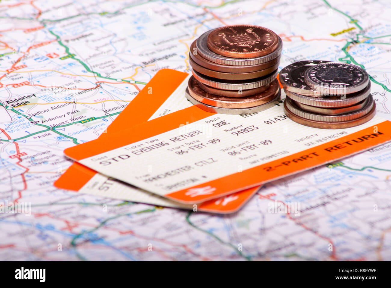 Map of price hi-res stock photography and images - Alamy