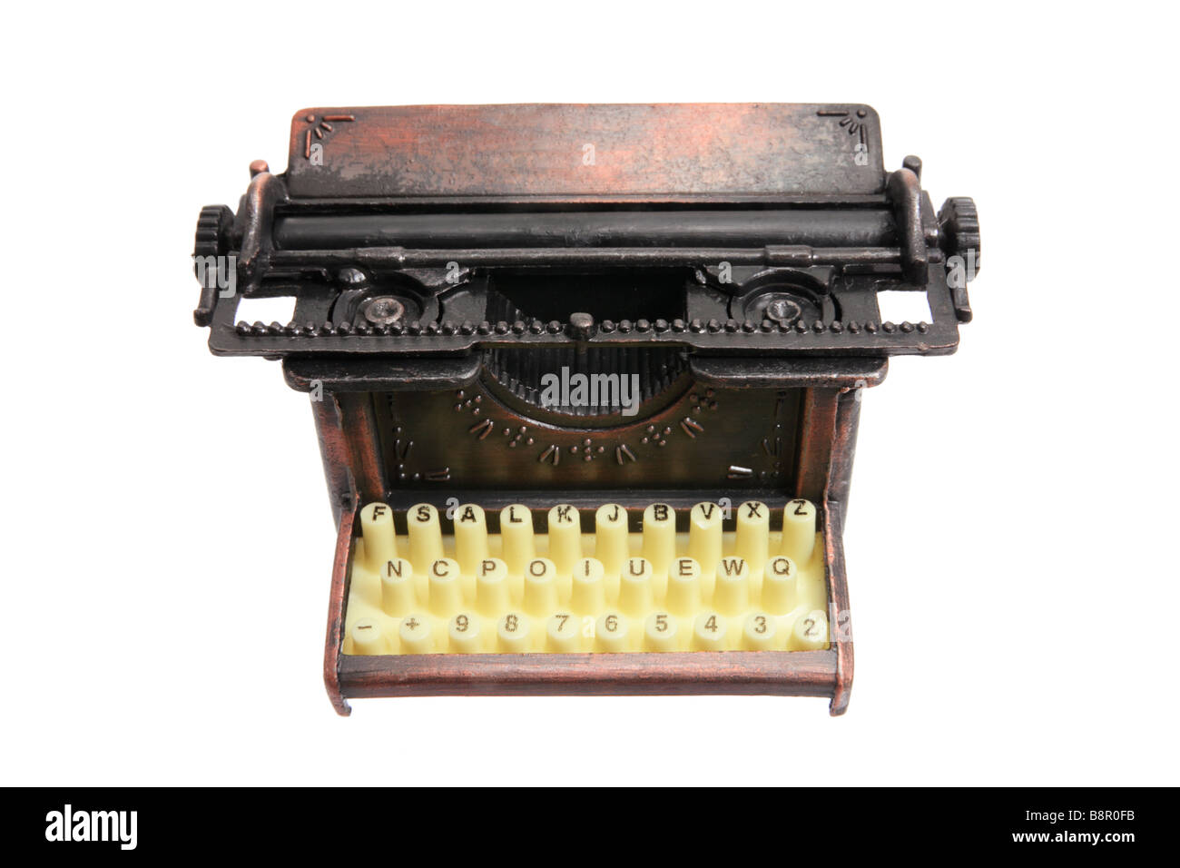 Old Fashioned Typewriter Stock Photo - Alamy