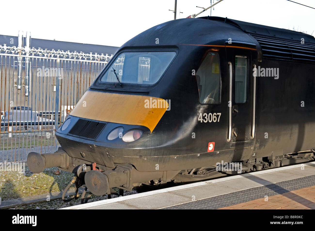 Front End of a Grand Central Railway HST at York Railway Station Stock ...