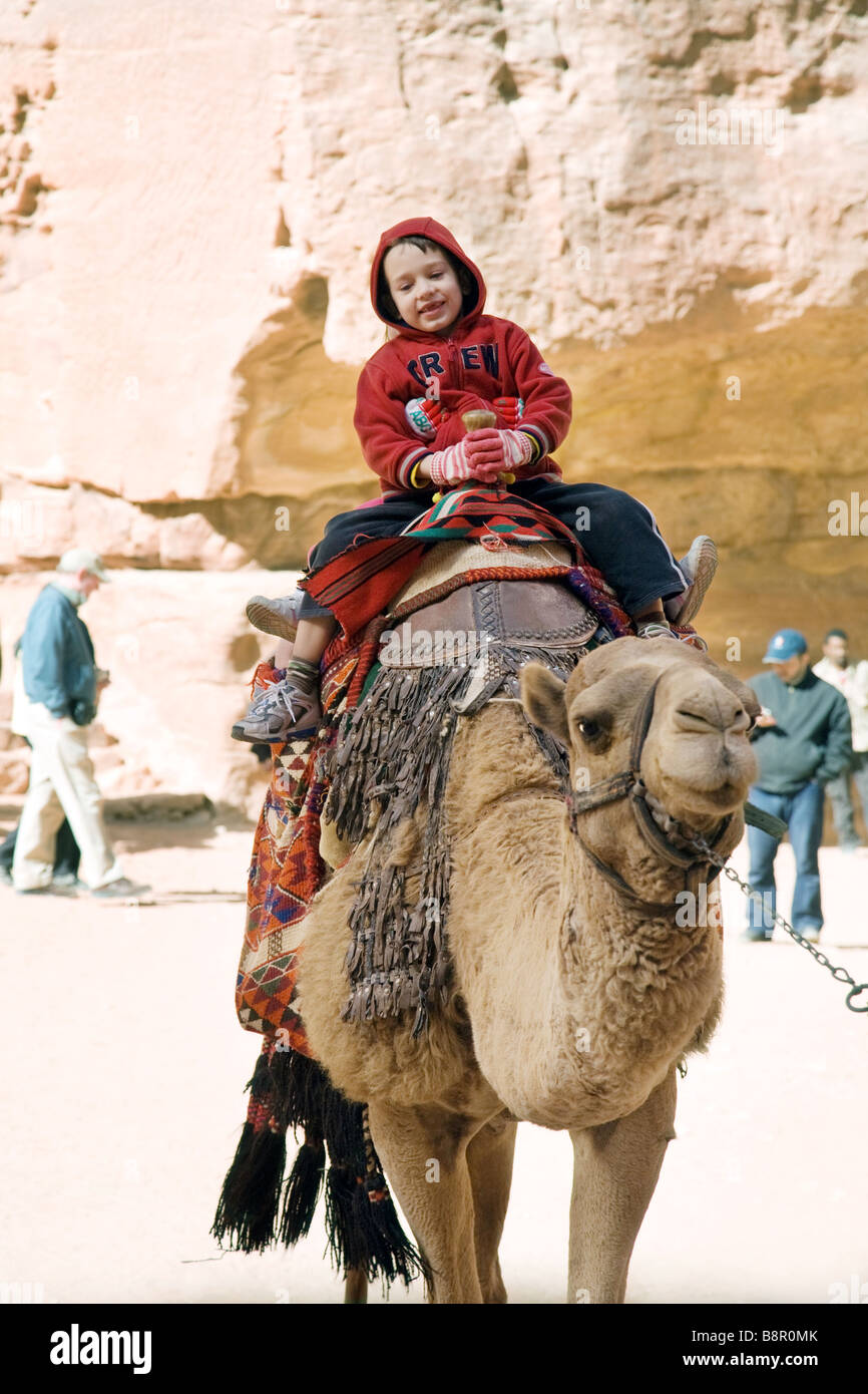 Children with camel hi-res stock photography and images - Alamy