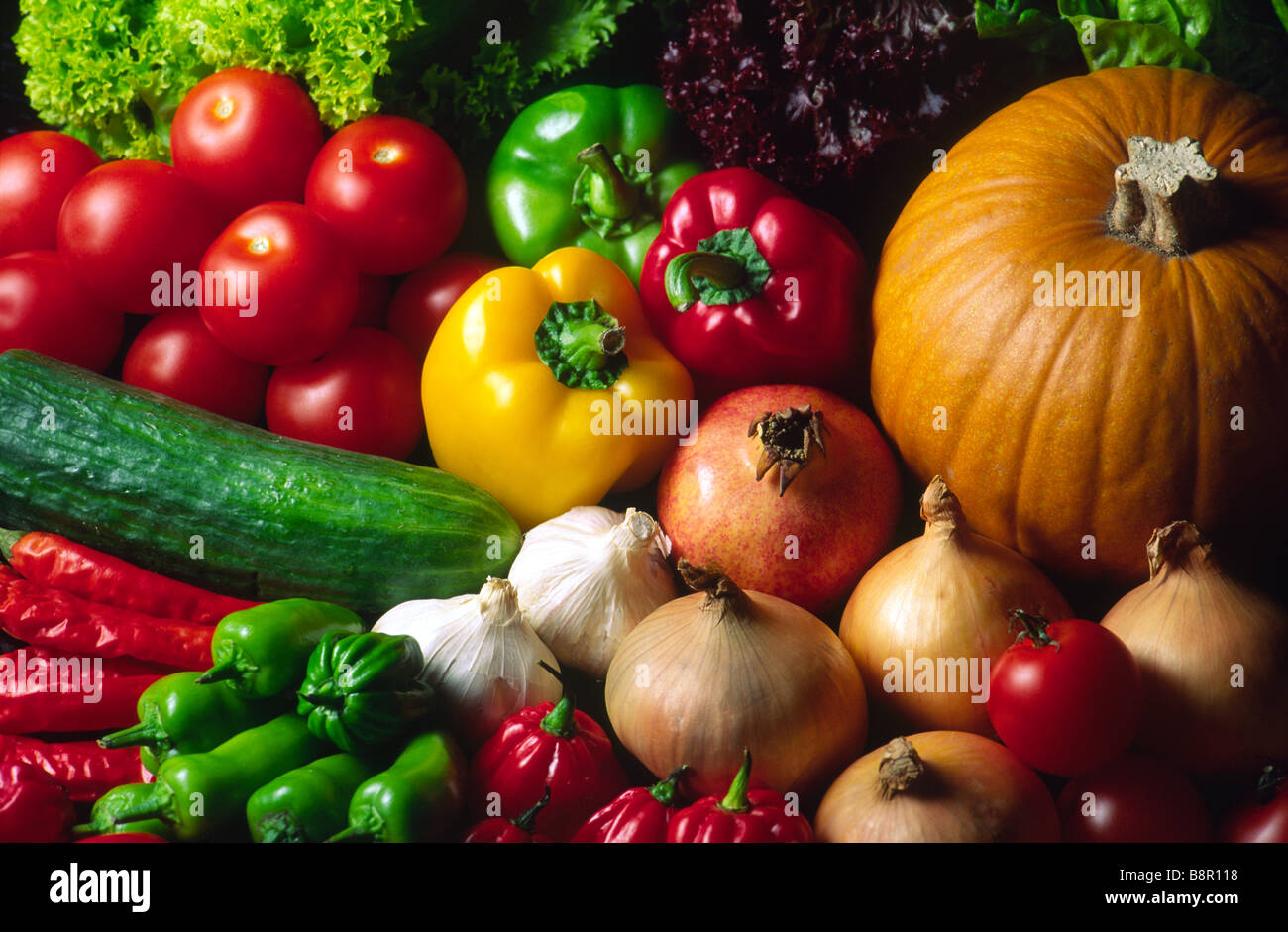 Colourful fresh fruit vegetables hi-res stock photography and images ...