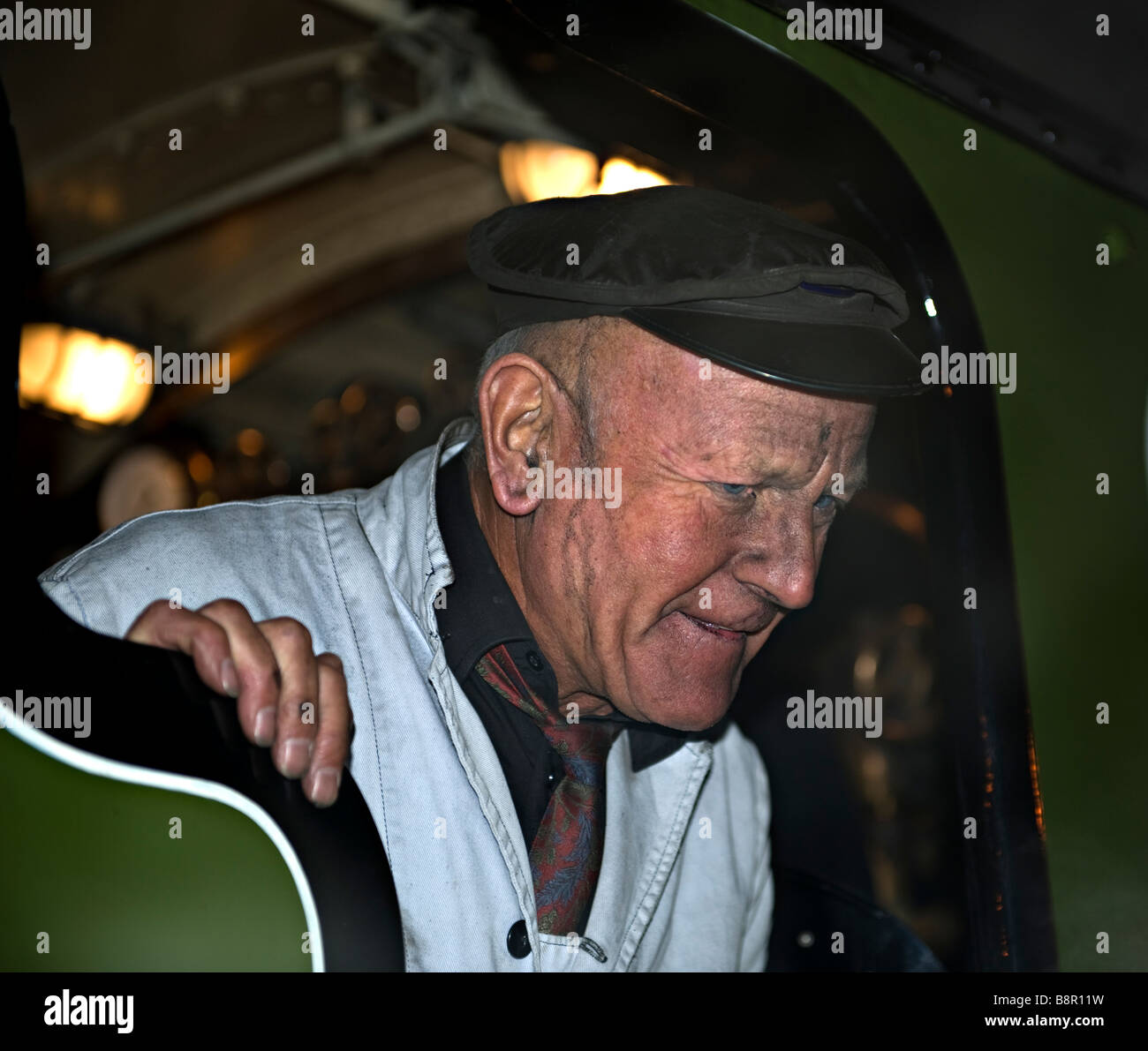 Train engineer cap hi-res stock photography and images - Alamy