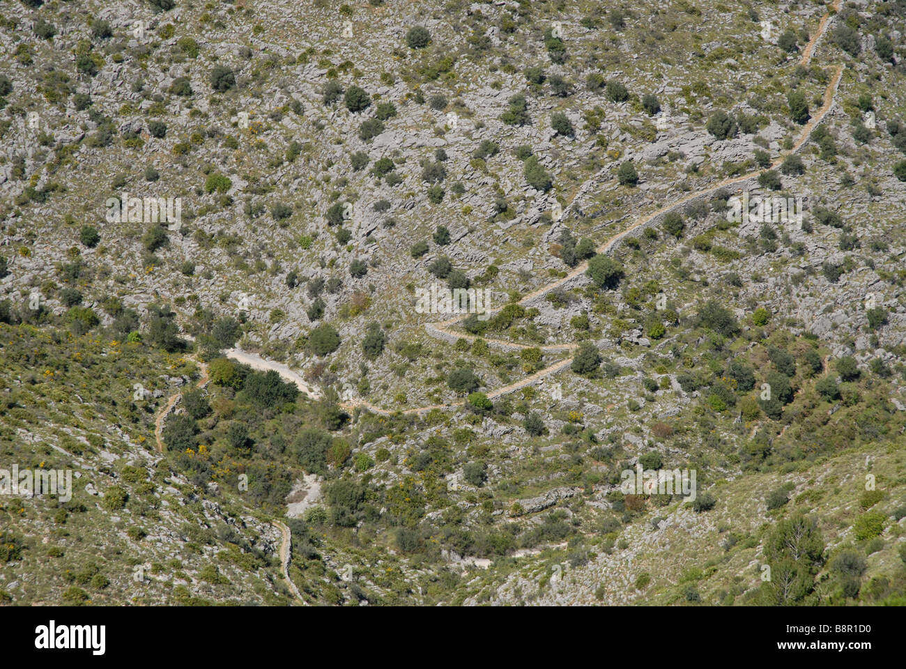 Mozarabic trail to Barranc de Infern, Vall de Laguart, Benimaurell ...