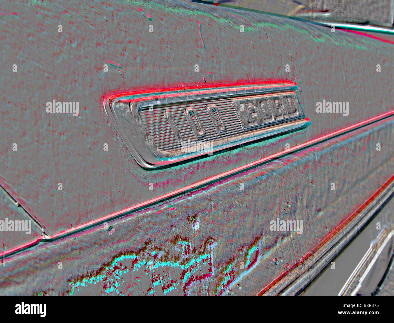 Digitally altered Ford Truck Emblem Stock Photo - Alamy