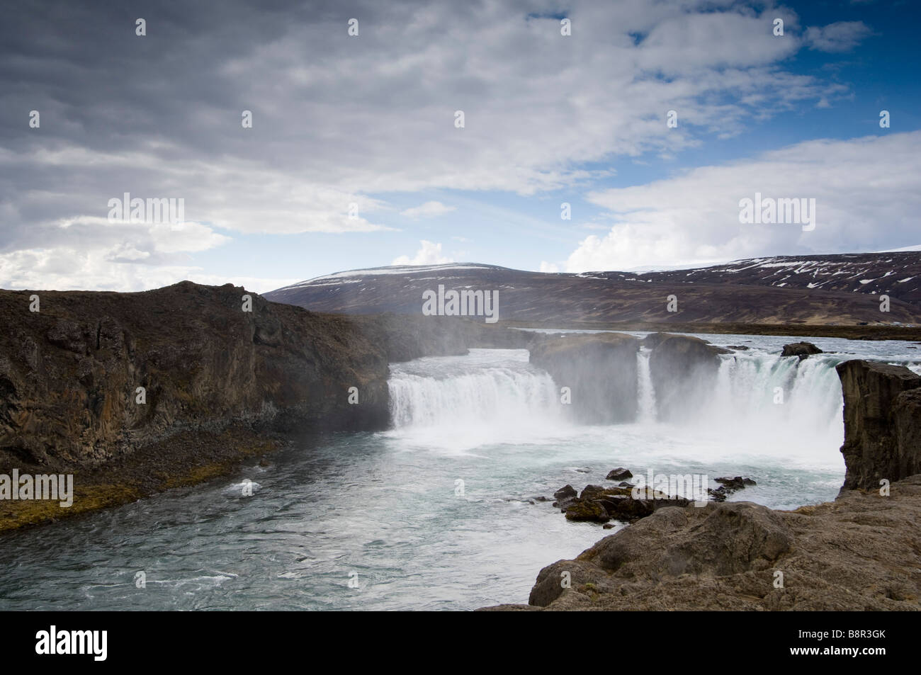 Godafoss waterfalls Iceland Stock Photo - Alamy