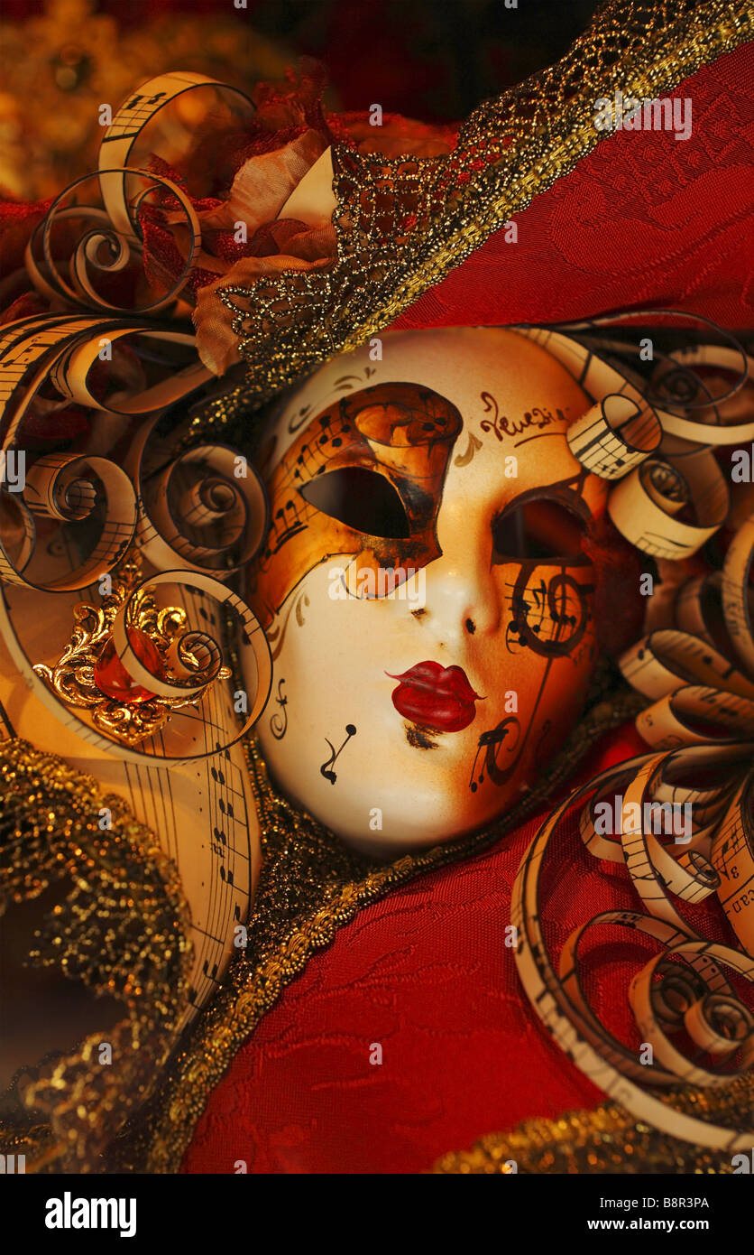 Venetian Carnival Mask, Venice, Italy Stock Photo - Alamy
