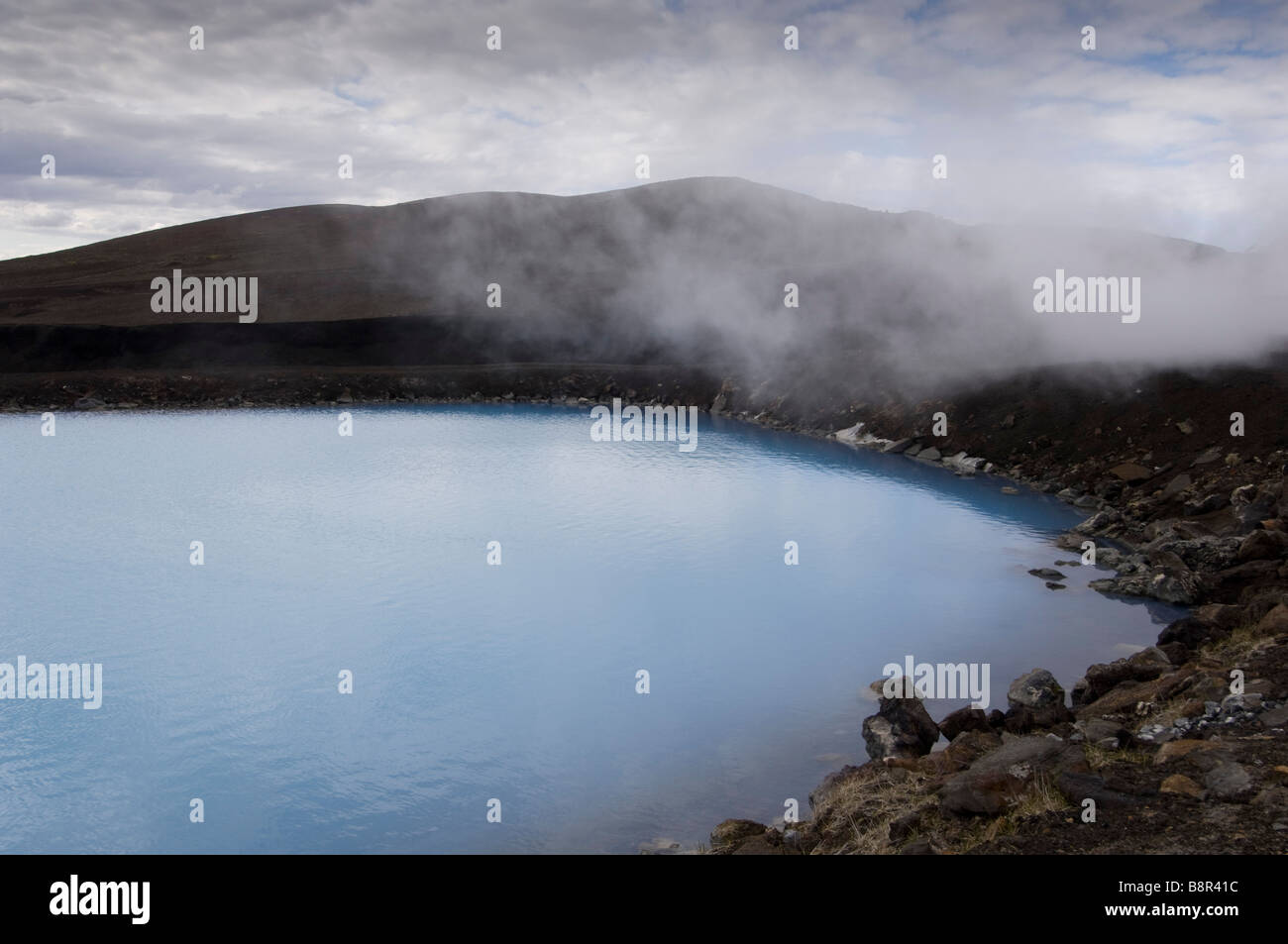 Geothermal hot spring Reykjahlid Iceland Stock Photo - Alamy